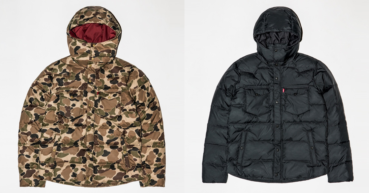 Levi’s®より安心・安全・イケてるダウンが登場