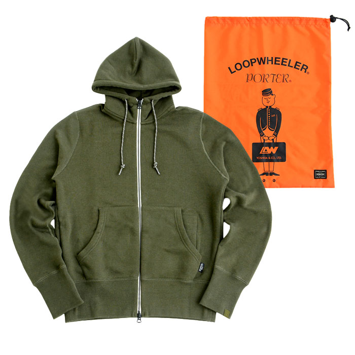 完売していた[LOOPWHEELER × PORTER]の『TRAVEL PARKA』に待望の新色が登場。