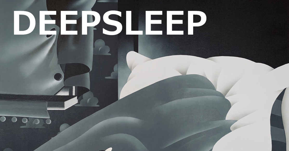 いでたつひろによる絵画展『DEEPSLEEP』がBIN Tokyoで開催