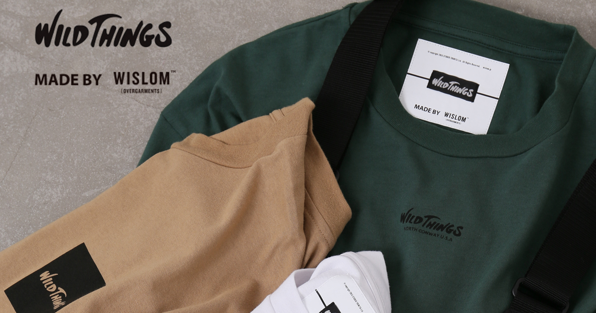 WILD THINGS × WISLOM × 417 EDIFICEのトリプルコラボレーションアイテム