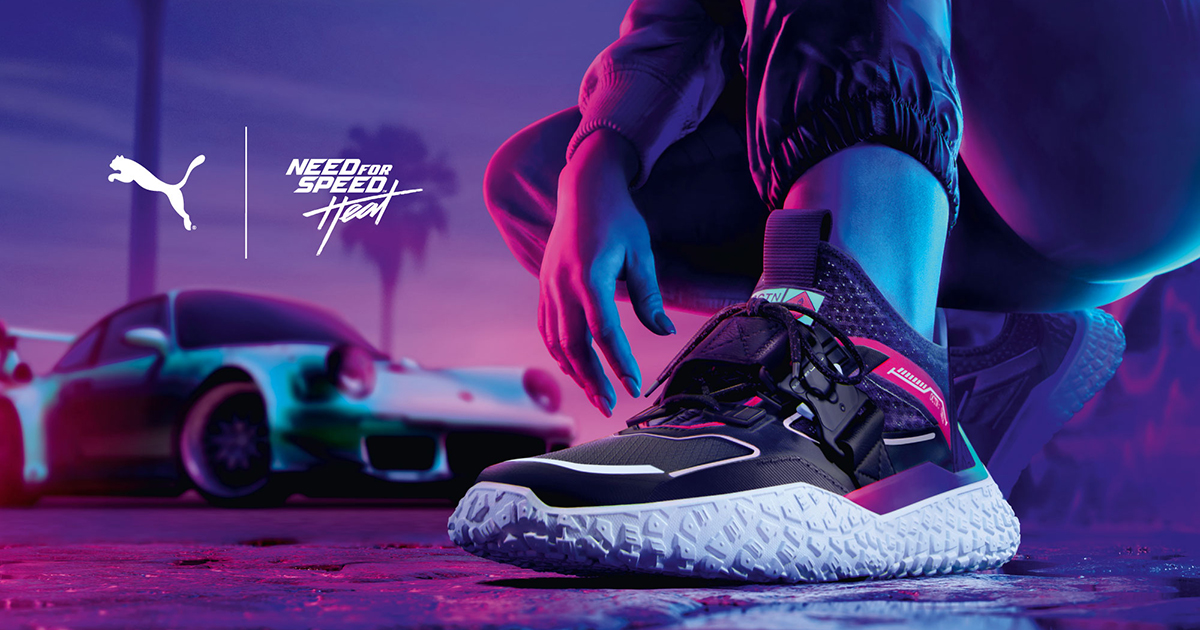 現実とゲームの世界が一体化。PUMA × Need for Speedのスニーカー『Hi OCTN X NFS』