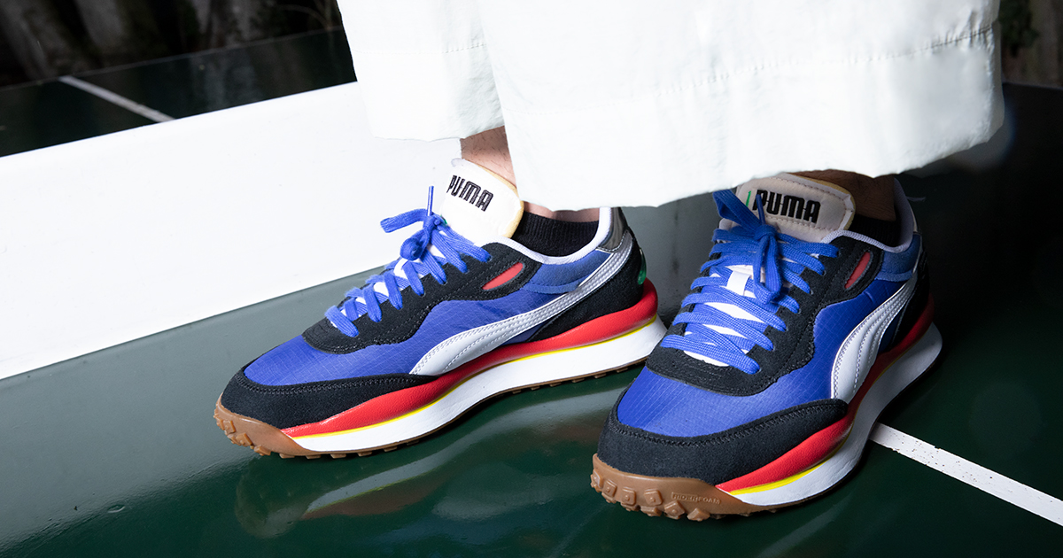 80年代のランニングシューズを最新技術でアップデート。PUMAの『RIDER』シリーズに新作が登場