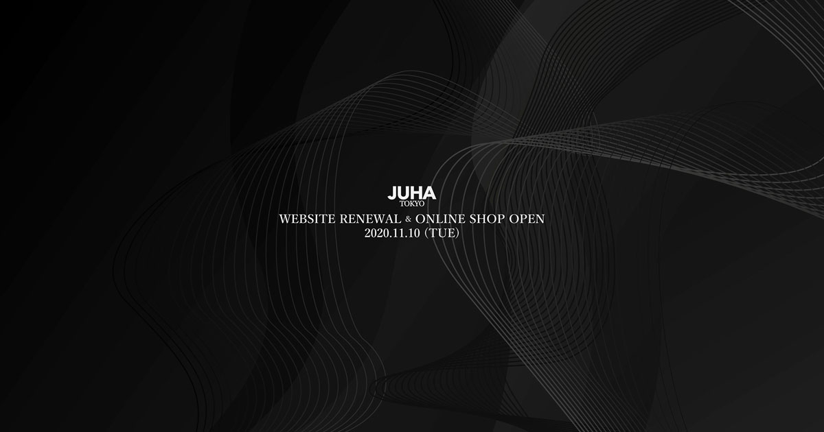 限定アイテムも登場。JUHAのオンラインストアがオープン