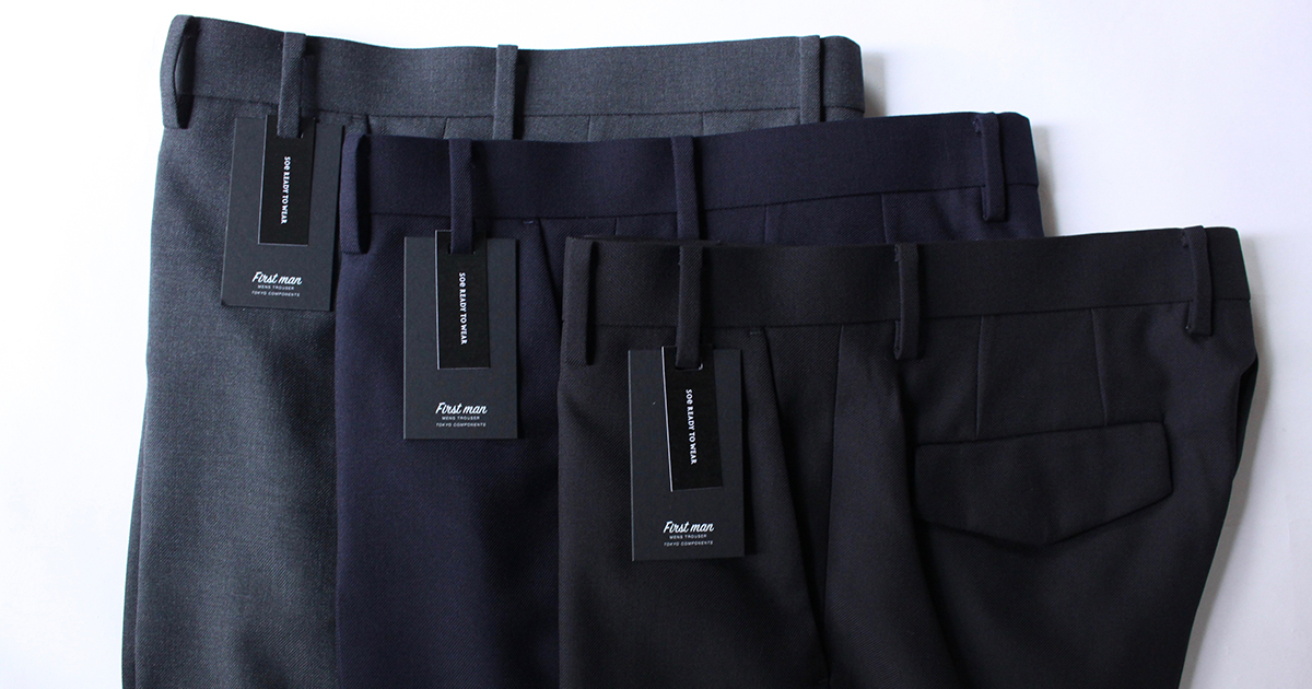 名実共にパーフェクトなスラックス。soeの『PERFECT SLACKS For First Man』
