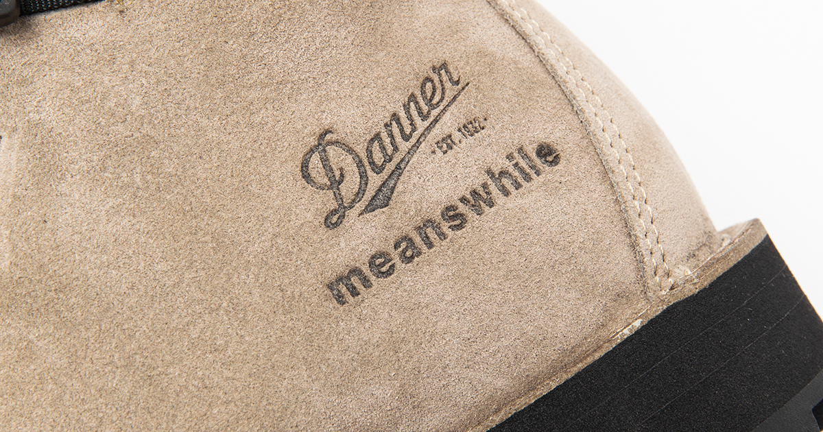 meanswhile × Dannerのコラボレーションブーツ第4弾