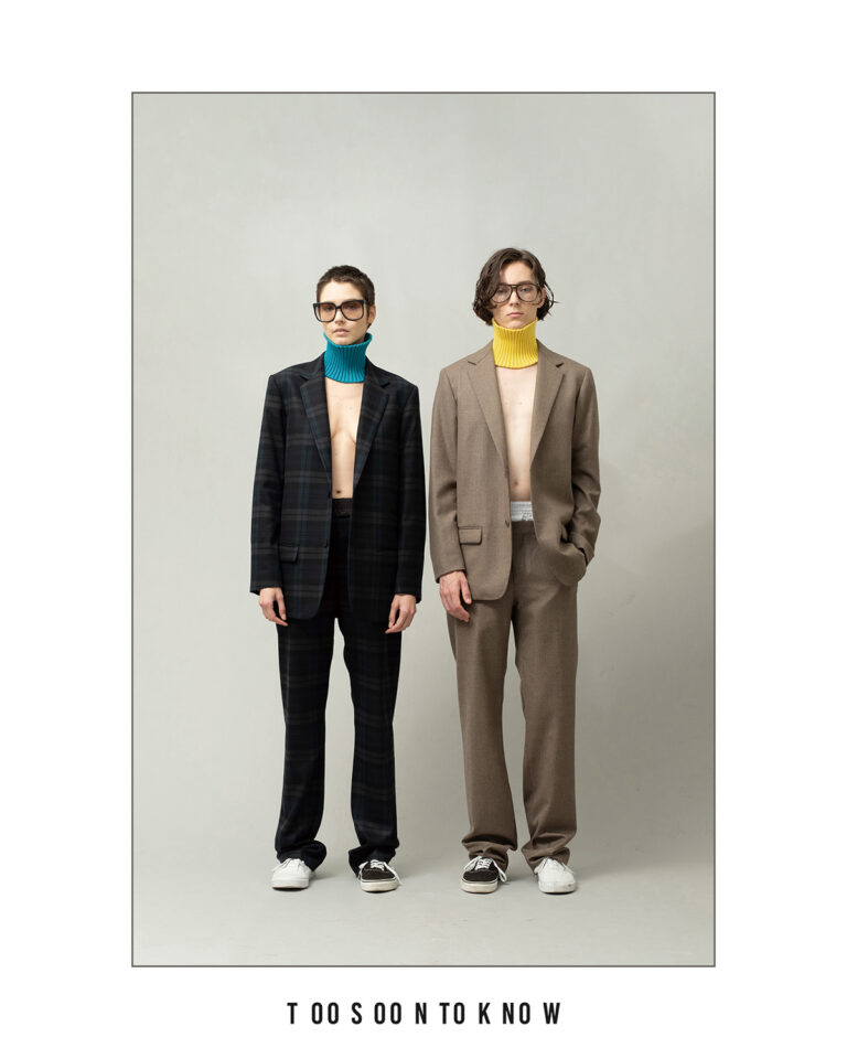 CLASSの堀切道之とInternational Gallery BEAMSによる新ブランド・TOO SOON TO KNOW