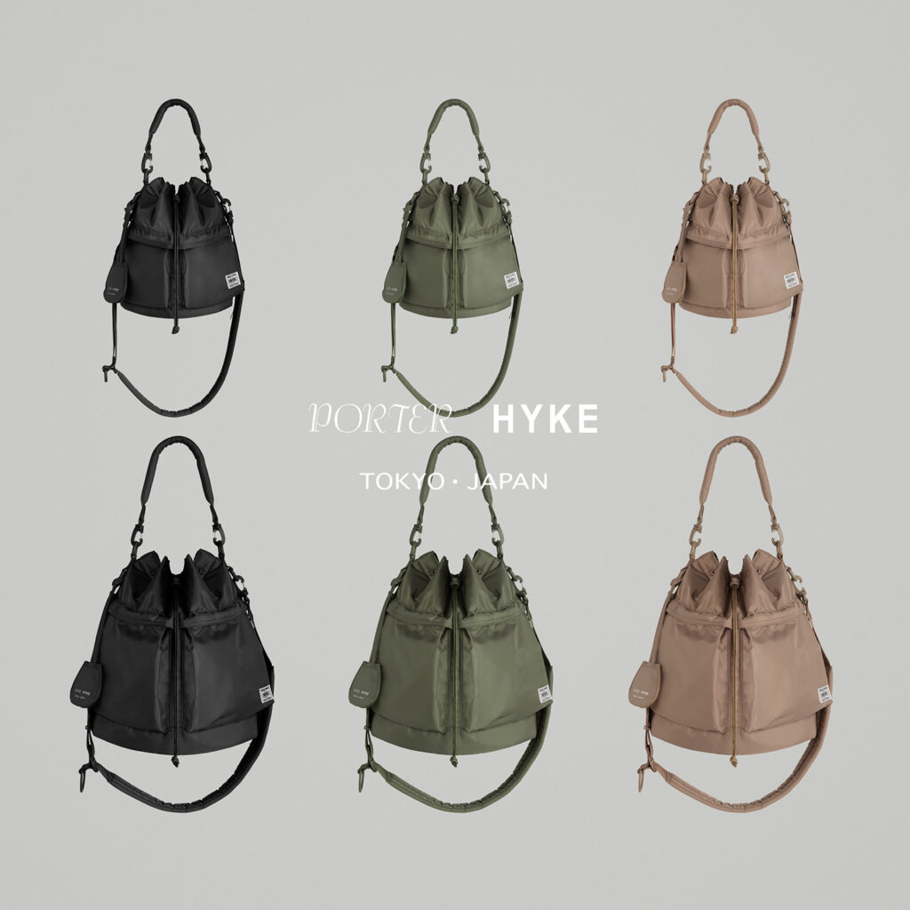 PORTER × HYKEの第2弾が10月26日より順次発売