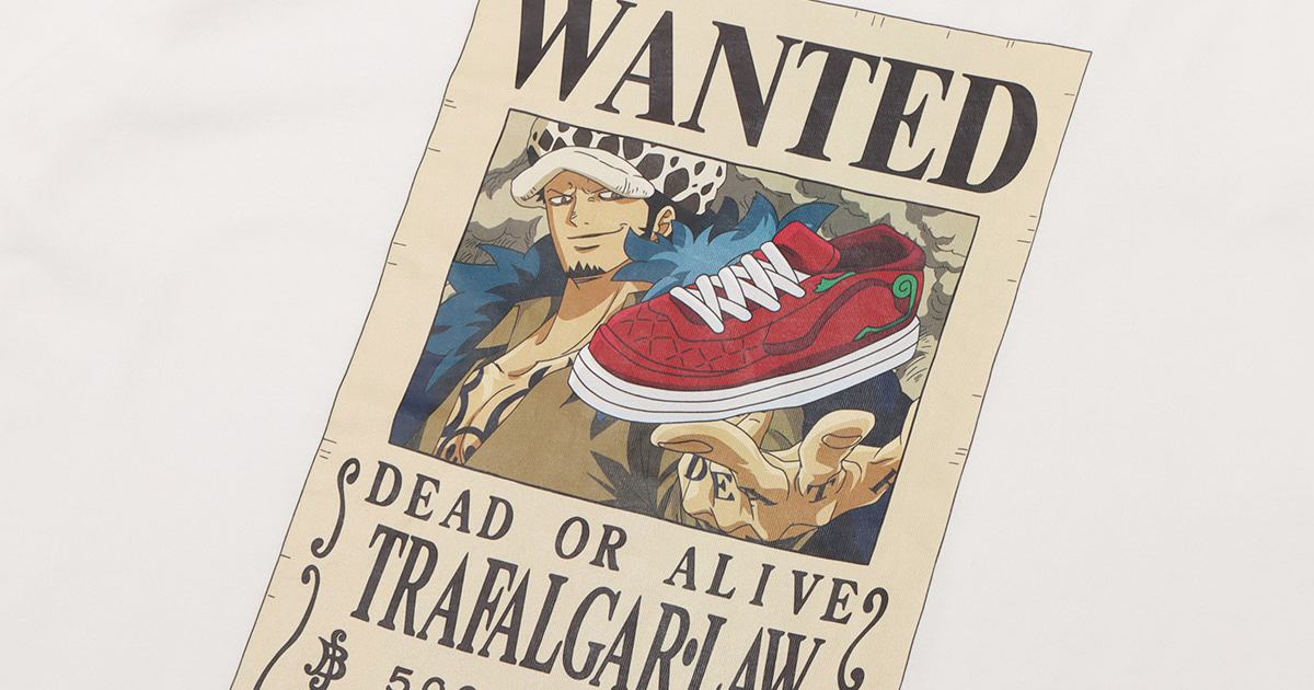 『ONE PIECE』 × atmosのコラボレーションTシャツ