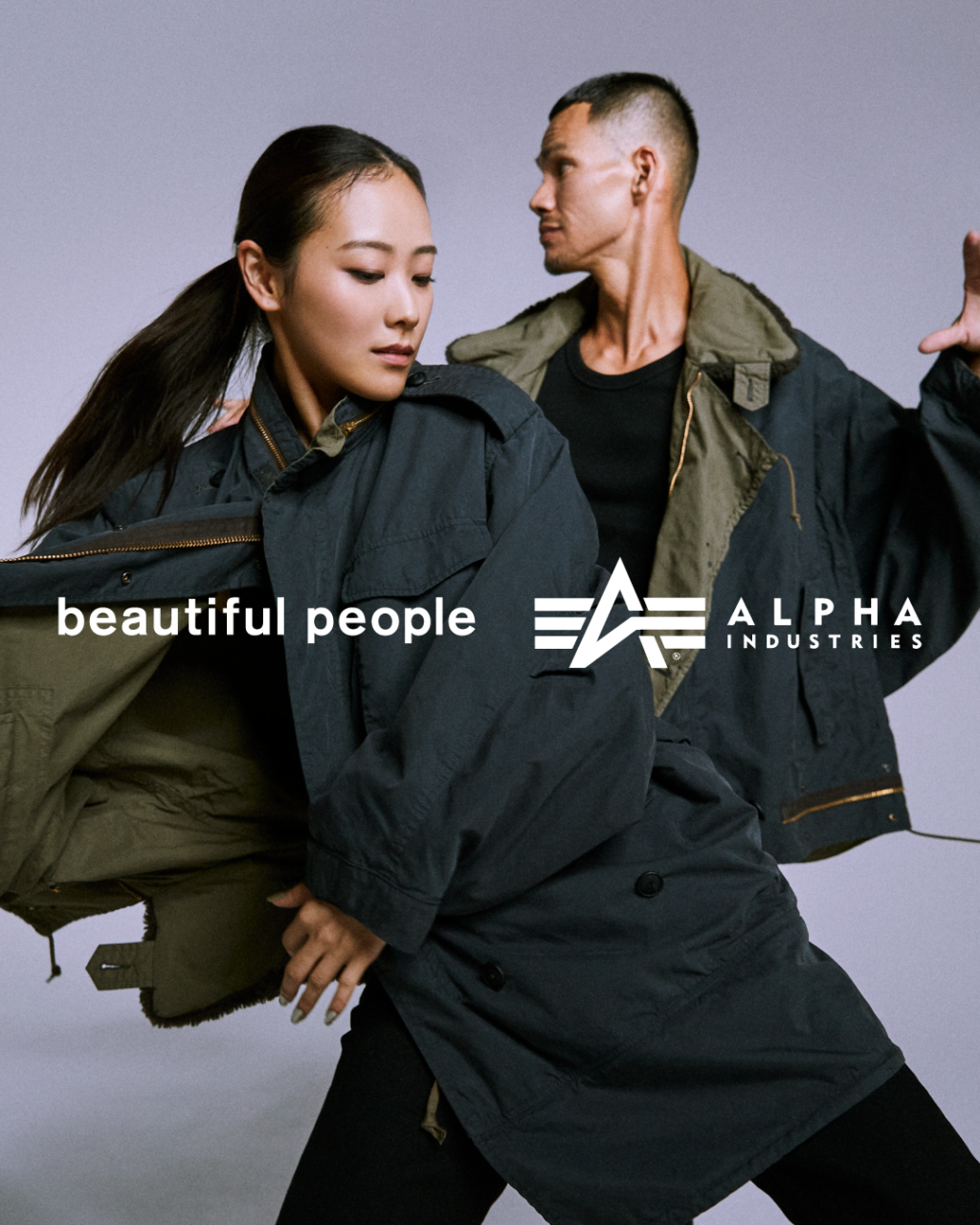 beautiful people × ALPHA INDUSTRIESの第2弾は4WAYモッズコート