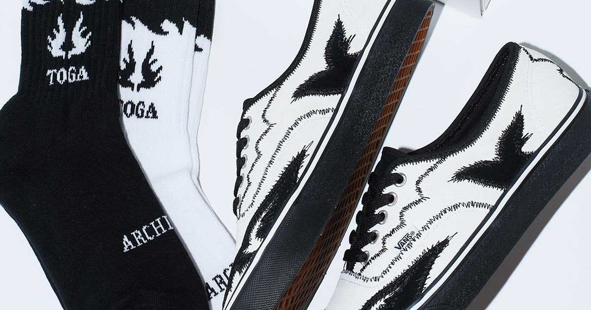 TOGA × VANSの第2弾が9月1日に発売