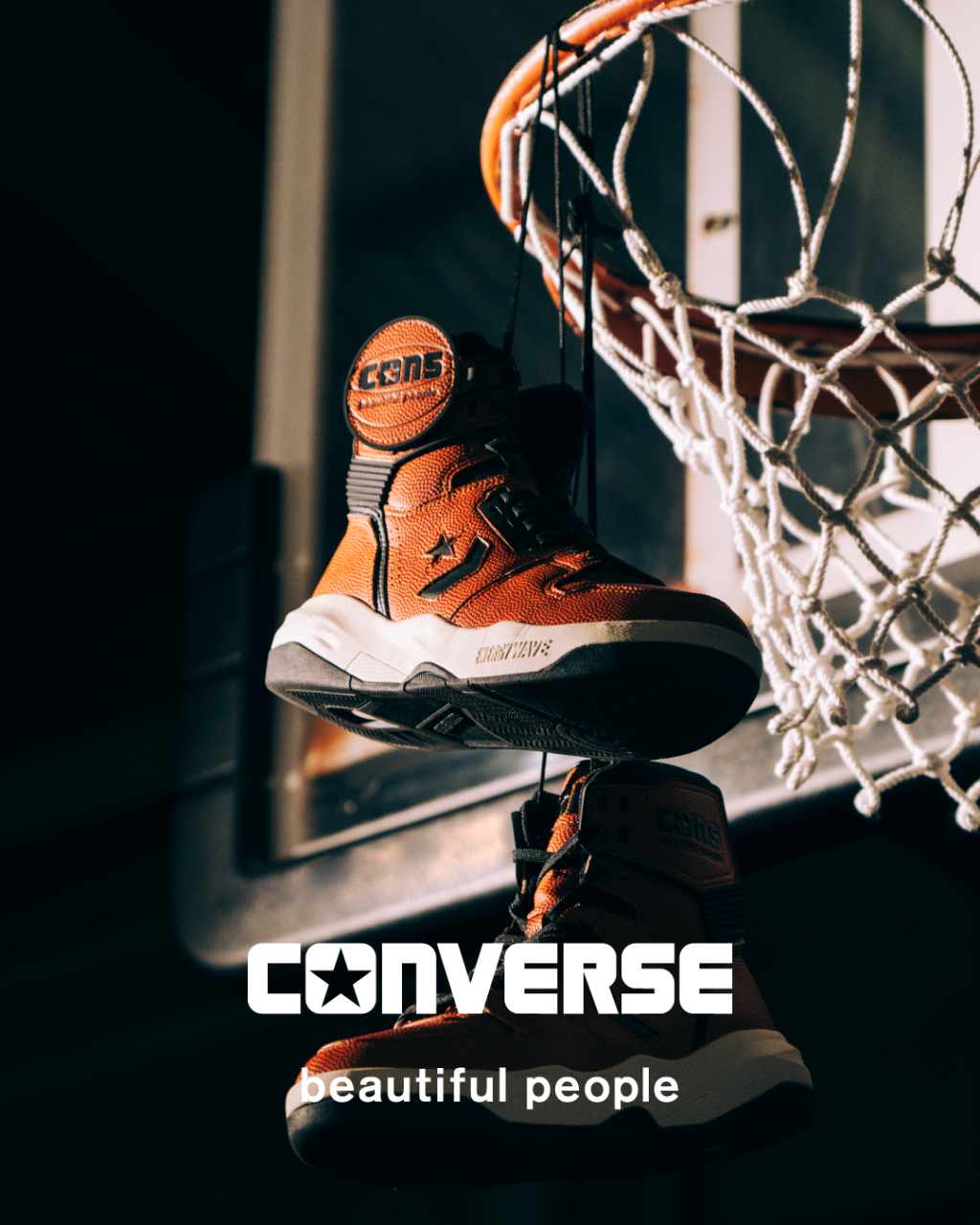 CONVERSE × beautiful peopleのコラボレーションシューズ第3弾