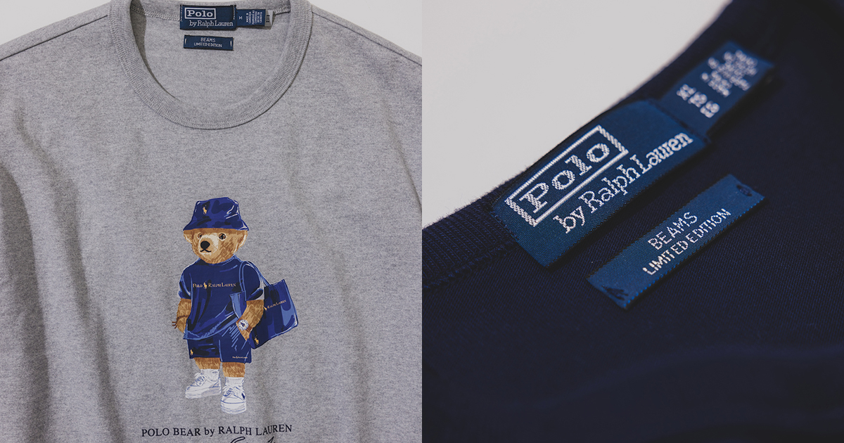 Polo Ralph LaurenとBEAMSによる『Navy and Gold Logo Collection』第3弾