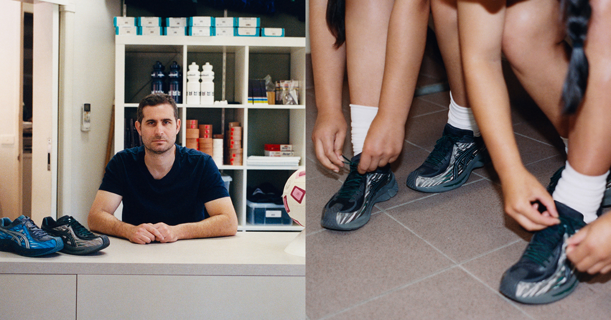 Kiko Kostadinov × ASICSの『GEL-FLAMMAE』